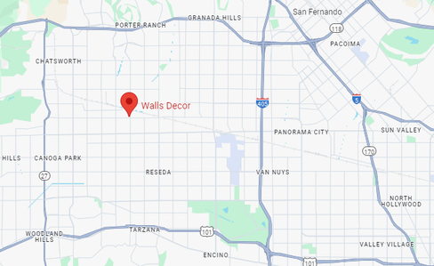 Locations — WALLS Decor