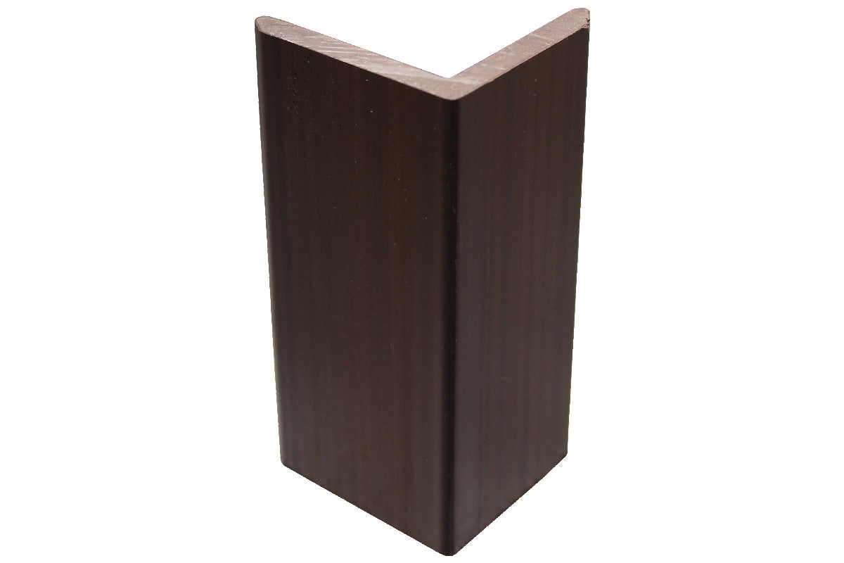 L Corner - European Style Siding - Walnut — WALLS Decor