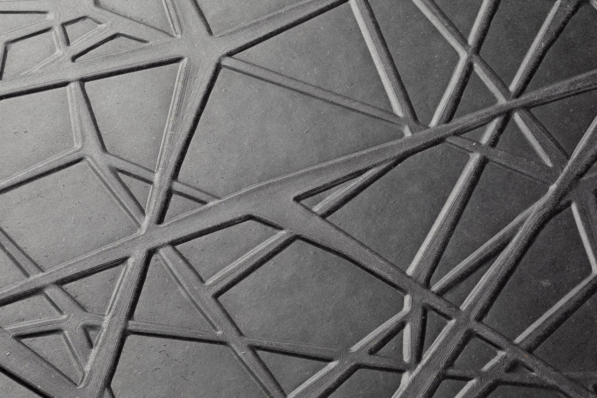 Black Trama Textured Panel — WALLS Decor