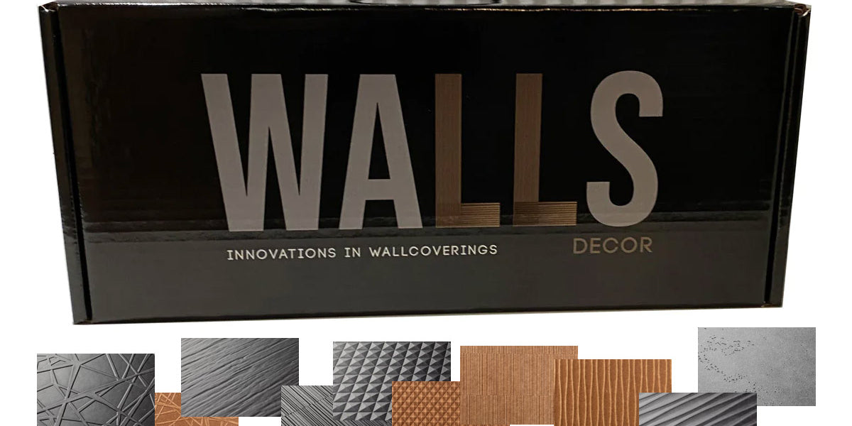 Textured Panels Sample Box — WALLS Decor